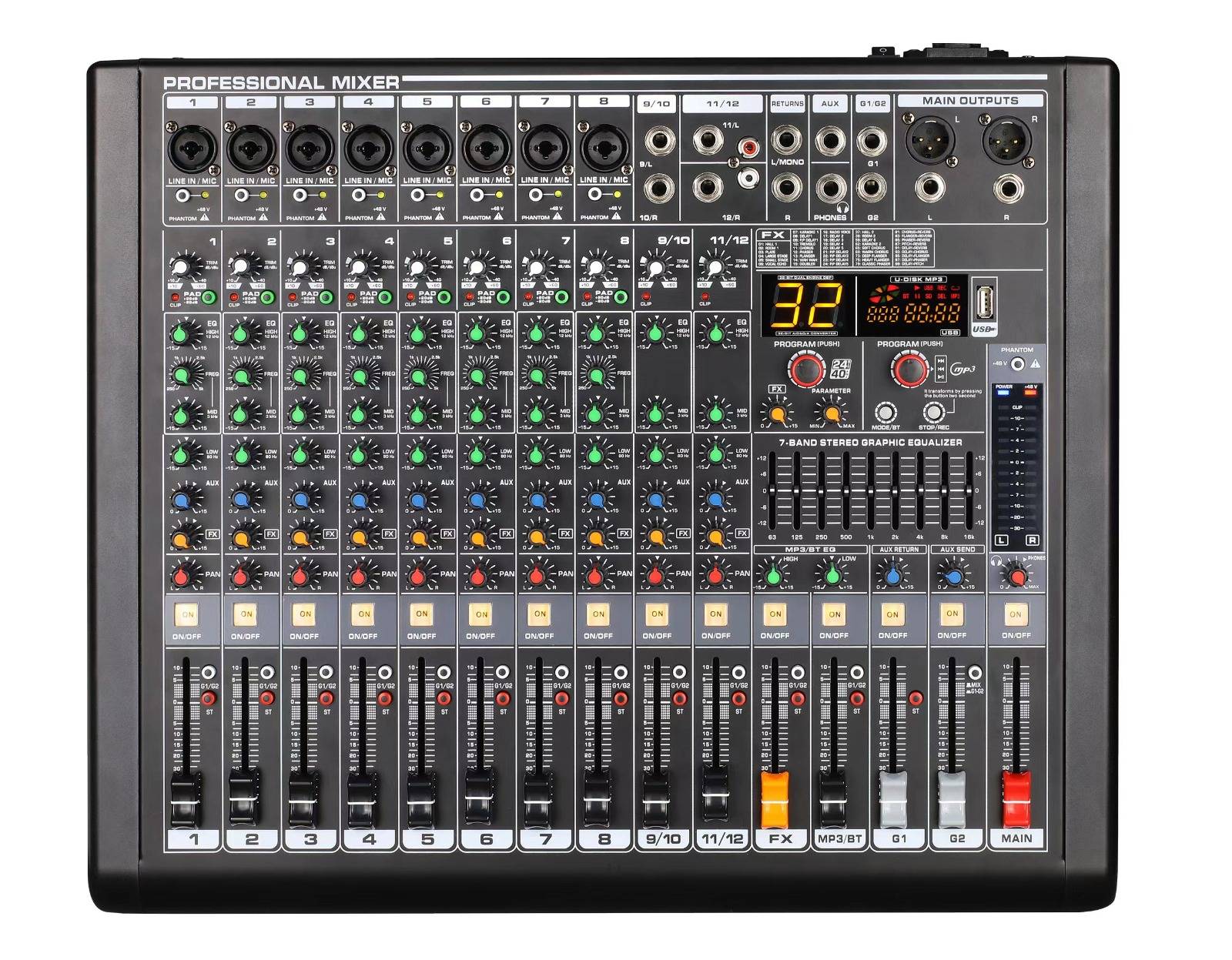 TOPP PRO X15A-MKII 1600W 15” POWERED LOUDSPEAKER ( PAIR ) l Mavpro Malaysia